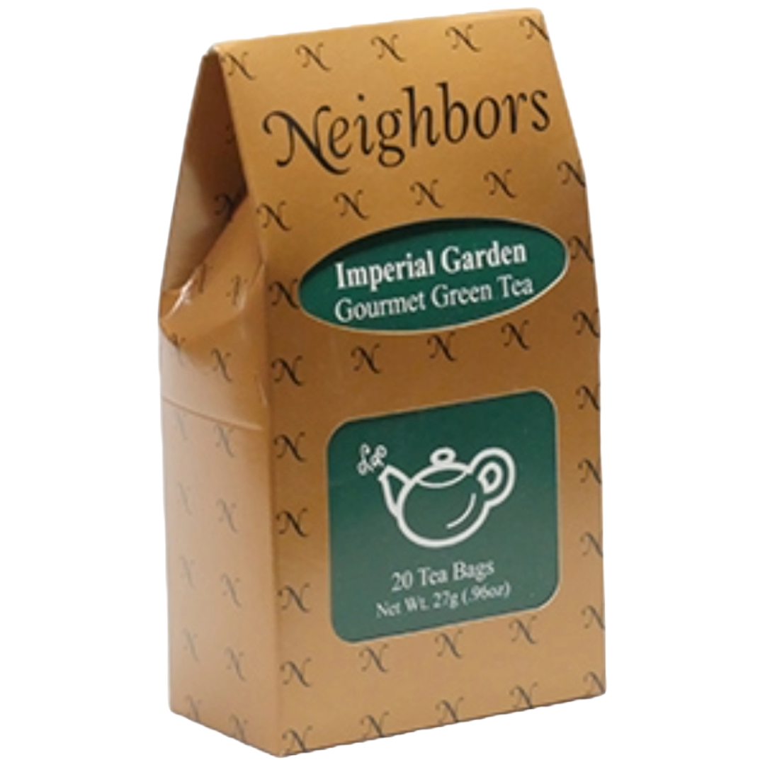 Neighbors Coffee: Imperial Garden Green Tea Bags