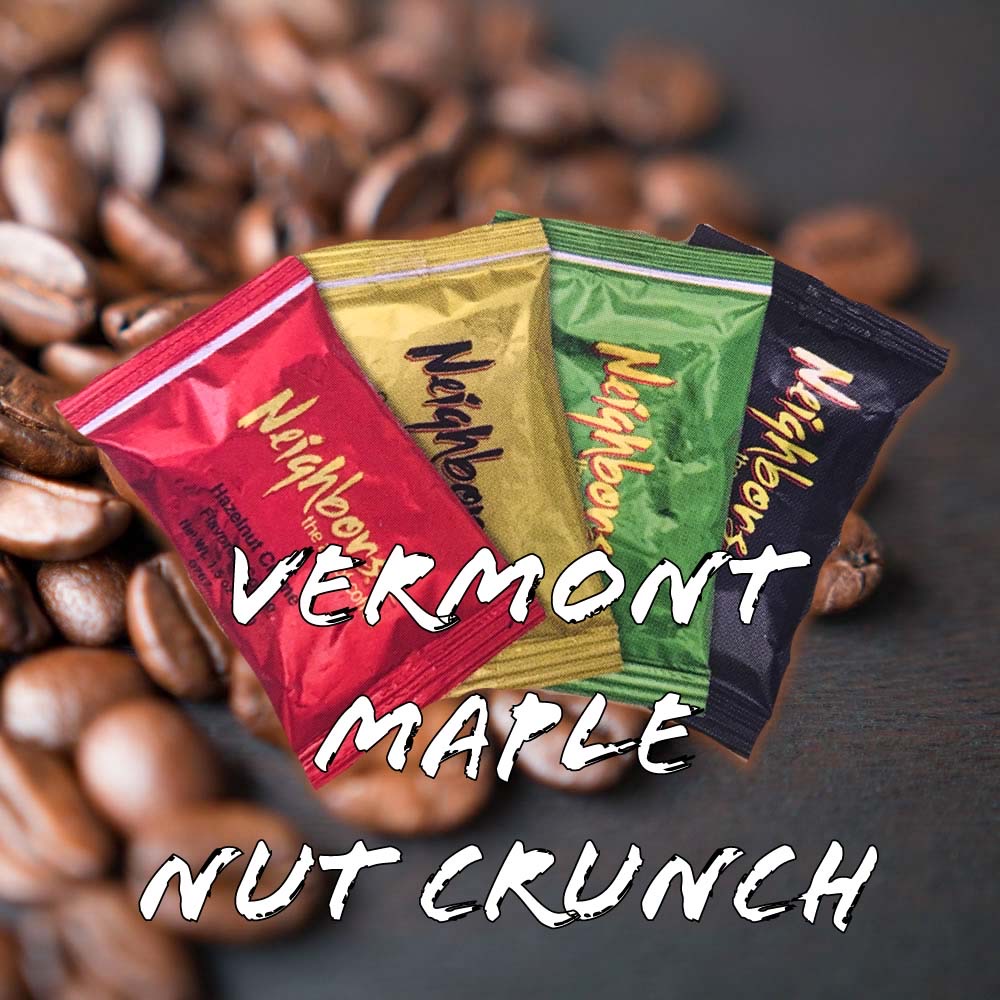 Neighbors Coffee: Single Pot Vermont Maple Nut Crunch Coffee